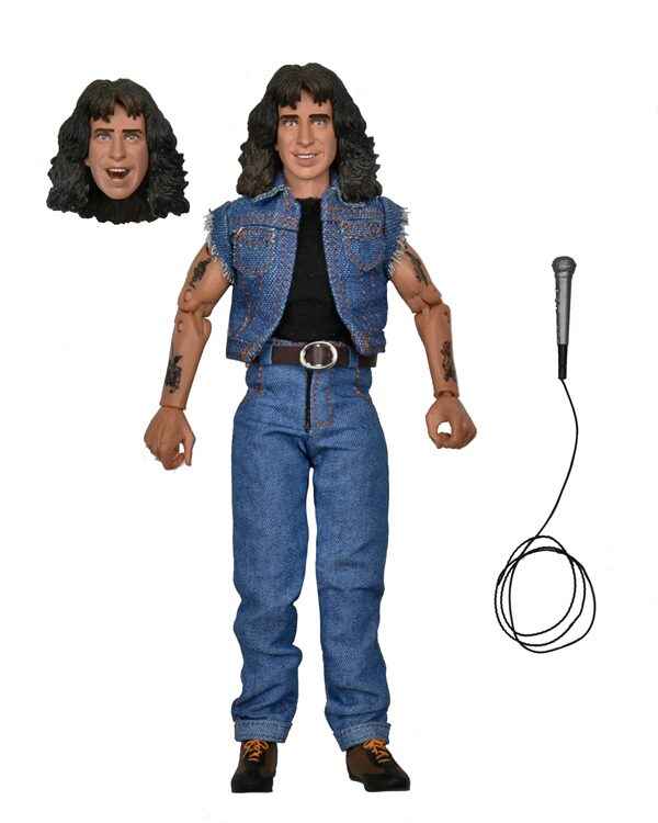 AC/DC Highway To Hell Bon Scott 8 Inch Clothed Action Figure