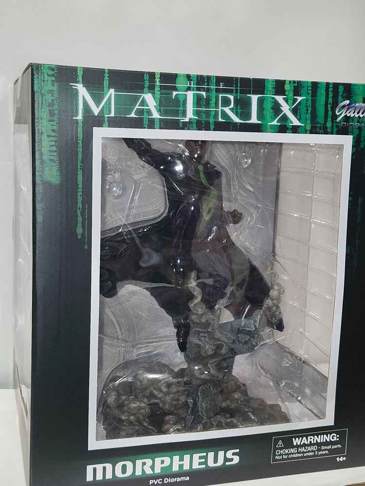The Matrix Gallery Morpheus Deluxe 12 Inch PVC Diorama Figure Statue ...