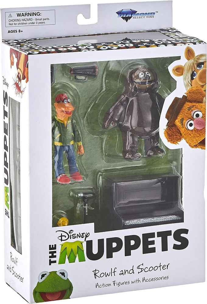 The Muppets Best of Series 1 Scooter and Rowlf 7 Inch Scale 2-Pack Act ...