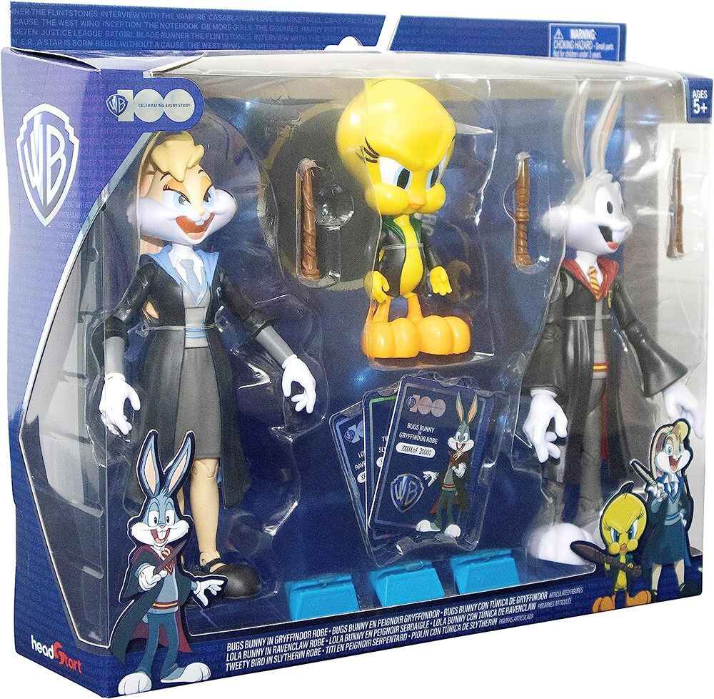 Looney Tunes X Harry Potter WB100 Bugs Bunny, Lola Bunny, Tweety Bird ...