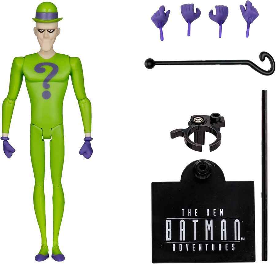 DC Direct The New Batman Adventure Wave 4 The Riddler 6 Inch Scale ...