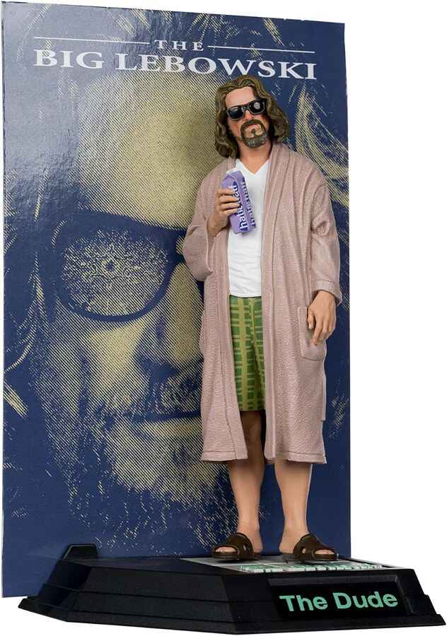 Movie Maniacs NBC Wave 1 - The Dude (The Big Lebowski) 6 Inch Posed Fi ...
