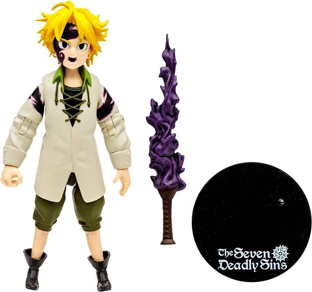 The Seven Deadly Sins Wave 2 Meliodas (Demon Mode) 7 Inch Action Figur ...