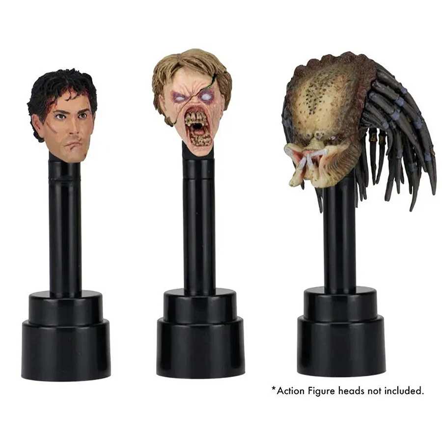 Action Figure Head Stands (Accessory Display)
