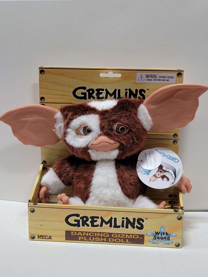 Gremlins Dancing Gizmo 8 Inch plush with sound Signing and Musical ...