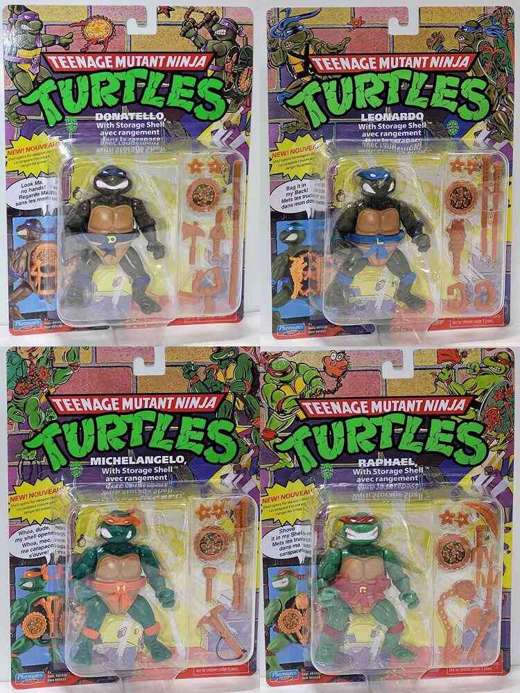 Teenage Mutant Ninja Turtles Classic Storage Shell 5 Inch Action Figur ...