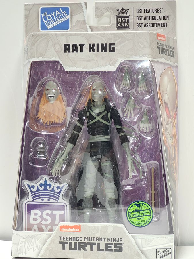 Teenage Mutant Ninja Turtles BST AXN Rat King (IDW Comics) 5 Inch Acti ...