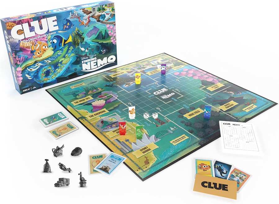 Clue Finding Nemo Mystery Edition Board Game