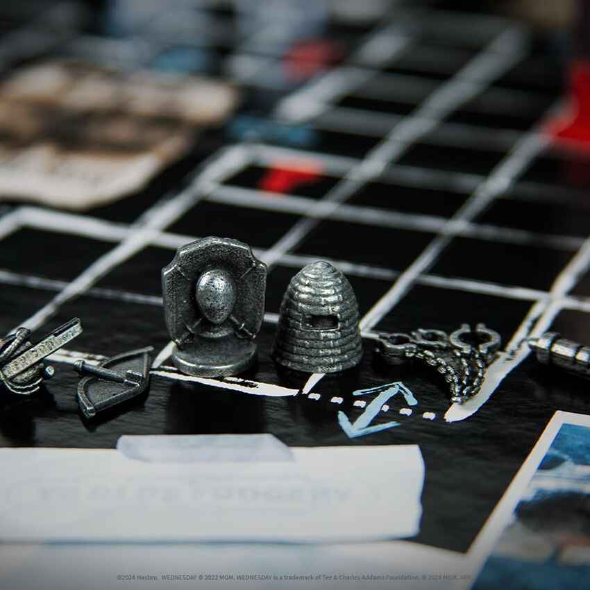 Clue Wednesday Netflix TV Series Mystery Collectors Edition Board Game ...