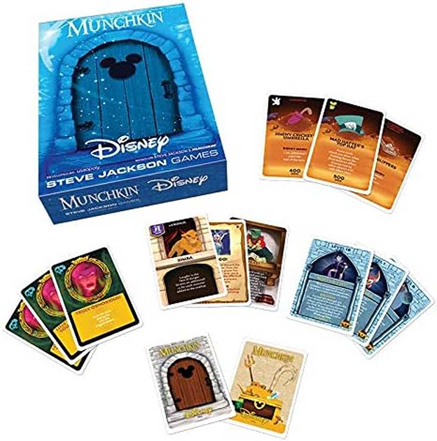 Munchkin Disney Edition Card Game