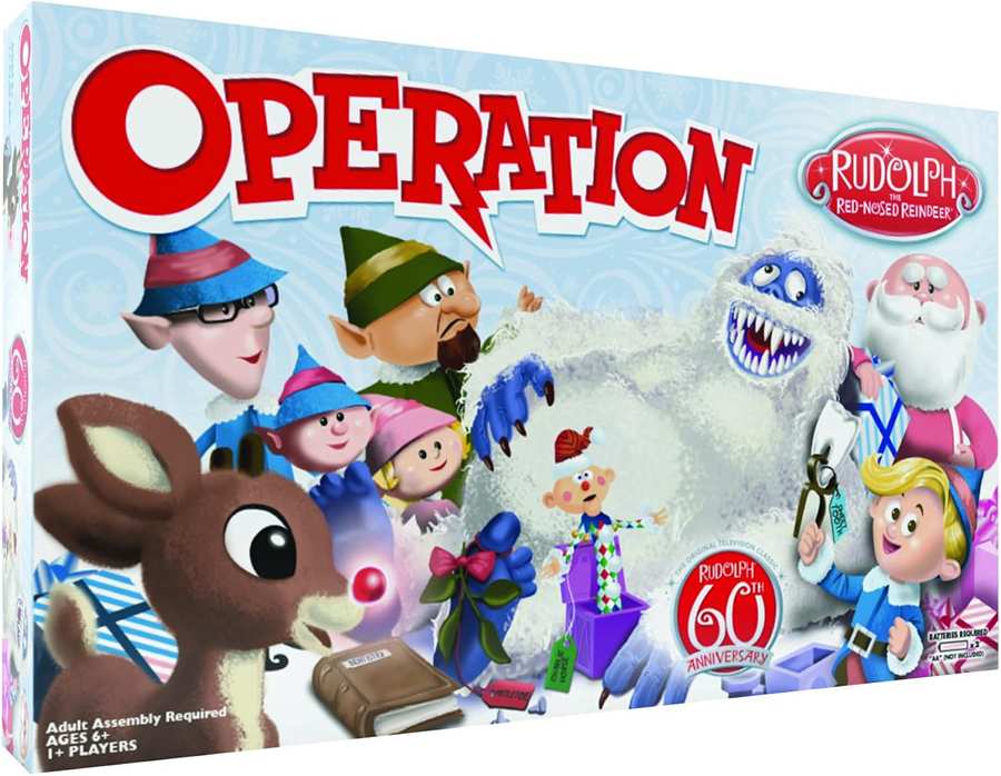 Skill & Action Dominoes Game Pieces & Parts OPERATION: SILLY SKILL GAME ...