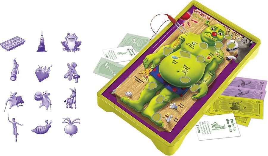 Operation Shrek Silly Skill Board Game