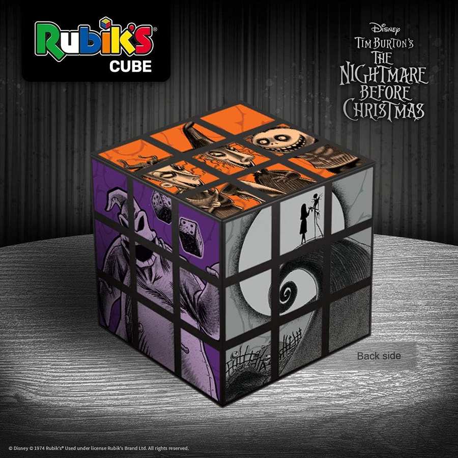 Rubik's Cube Disney The Nightmare Before Christmas Collectible Puzzle Cube