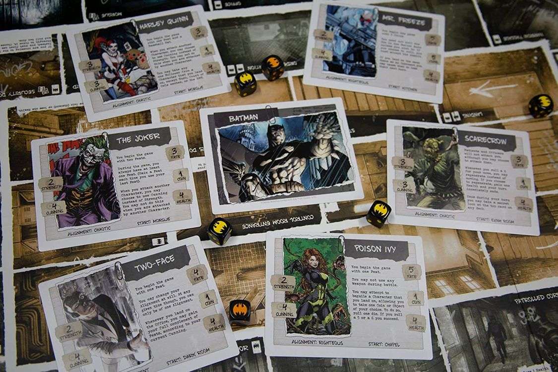 Talisman Batman Super-Villians Edition Competitive Board Game ...