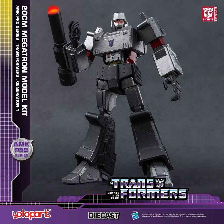 Transformers Generation 1 Megatron 8 Inch Model Kit AMK Diecast Pro Series