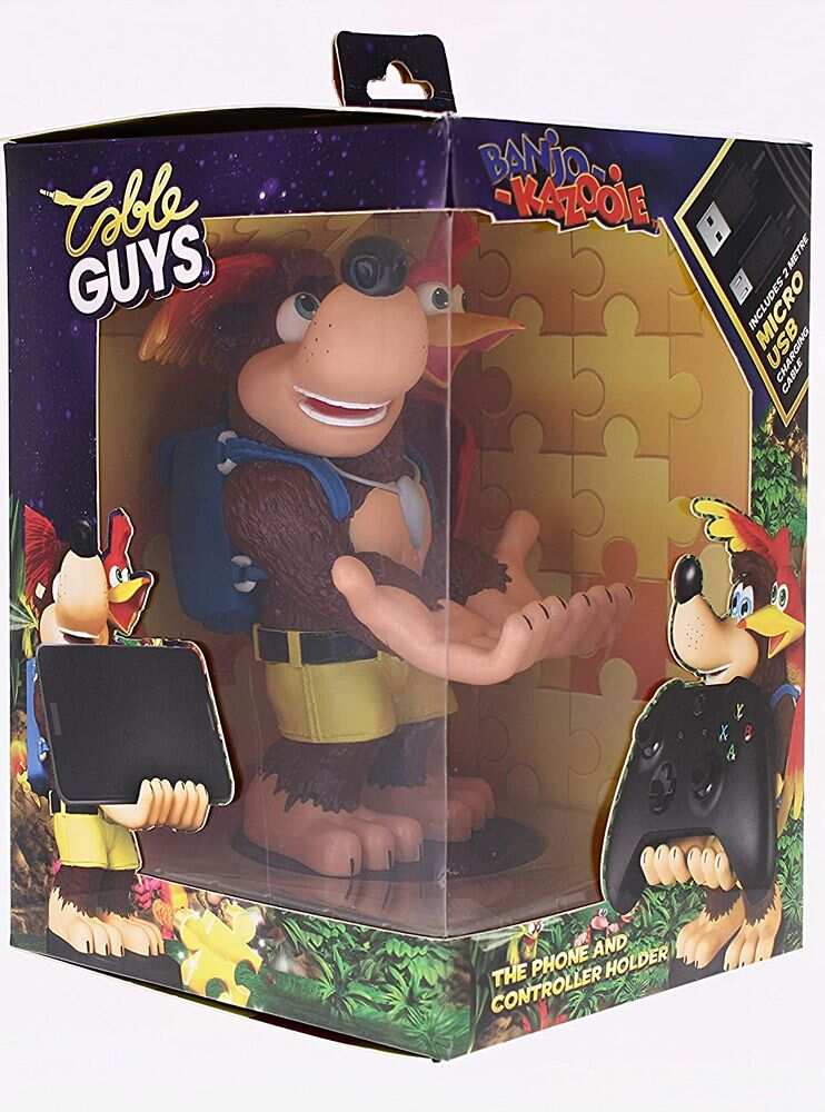Cable Guys - Banjo Kazooie Deluxe Mobile Phone and Controller Holder/C ...