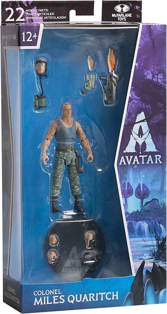 Avatar Colonel Miles Quaritch 5 Inch Action Figure – figurineforall.ca