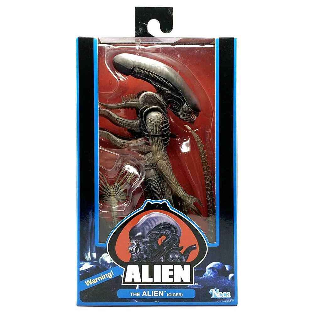 Alien 40th Anniversary Series 4 Alien Giger with Facehugger 9 Inch Act ...